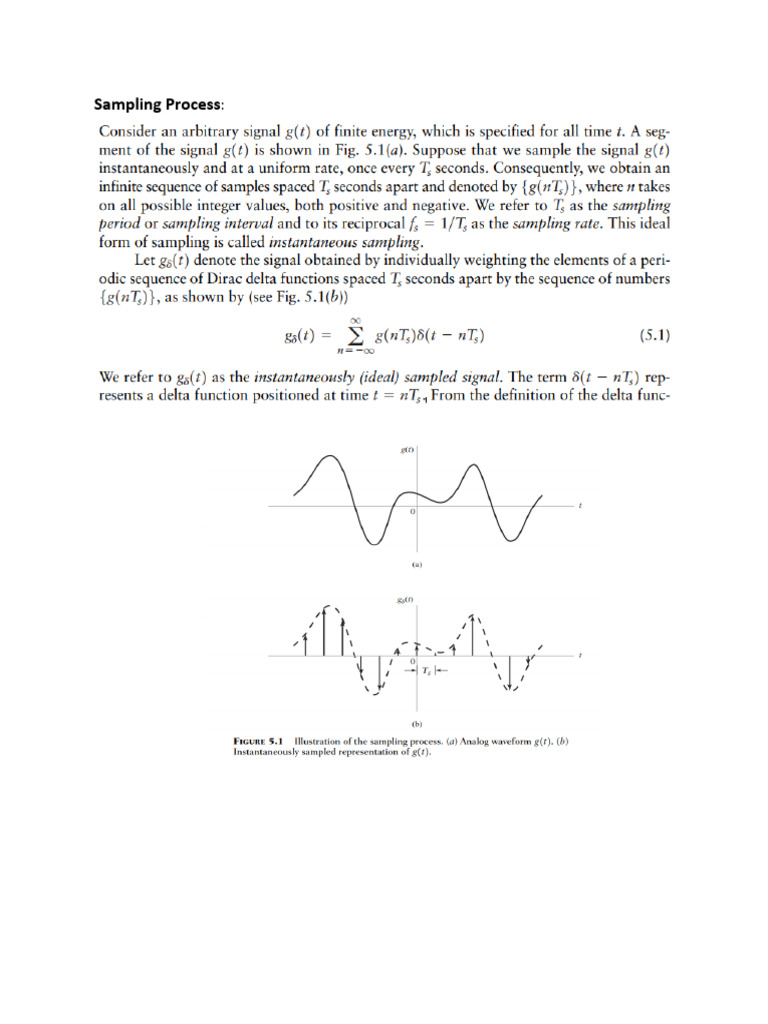 PAM and PCM - END OF Sheet | PDF | Sampling (Signal Processing) | Modulation