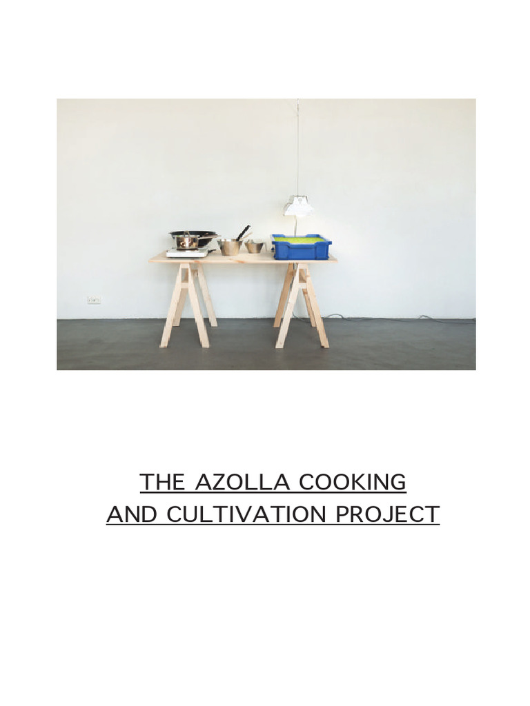 Azolla Cooking and Cultivation Guide | PDF | Agriculture | Nutrition
