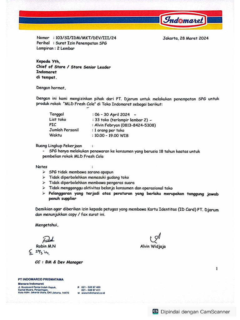 103 Si SPG MLD Fresh Cola | PDF