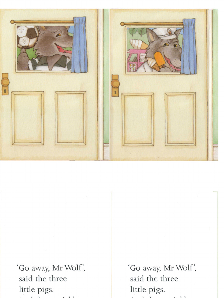Go Away,Mr.Wolf 有翻翻页 | PDF
