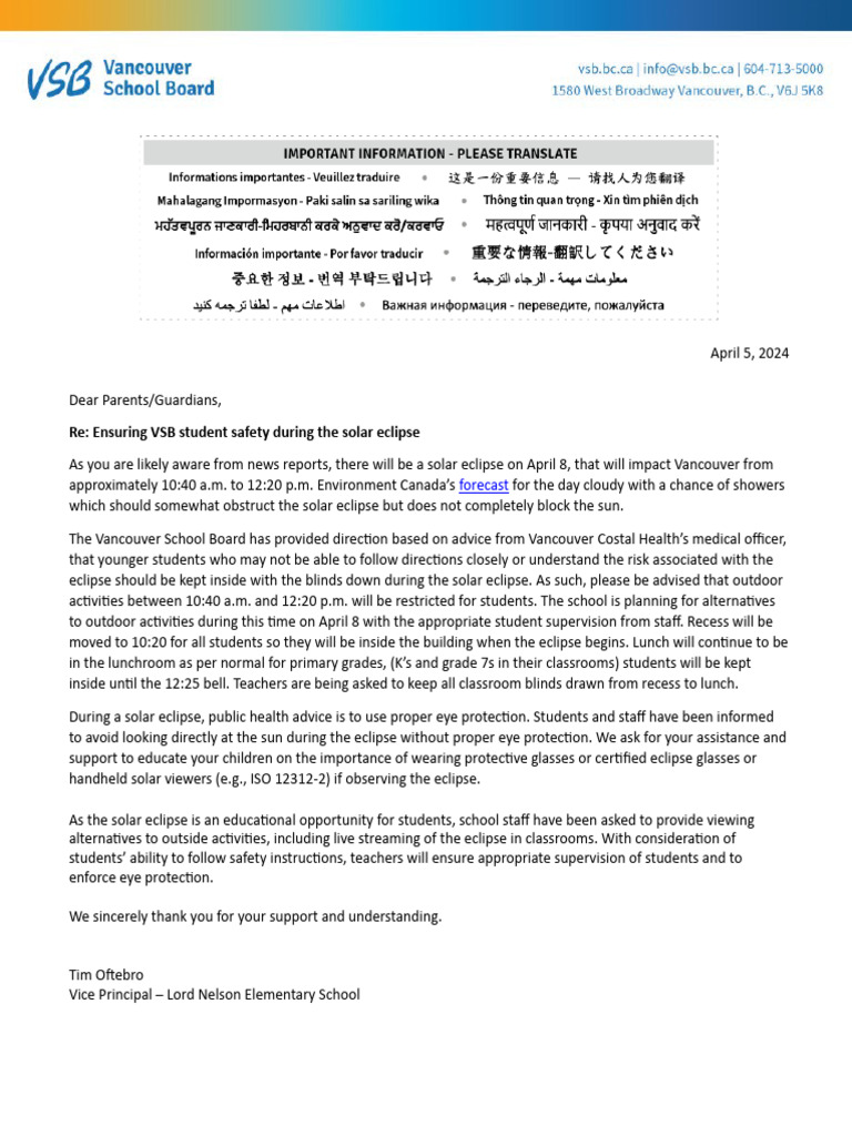 Solar Eclipse - in 2024 | PDF
