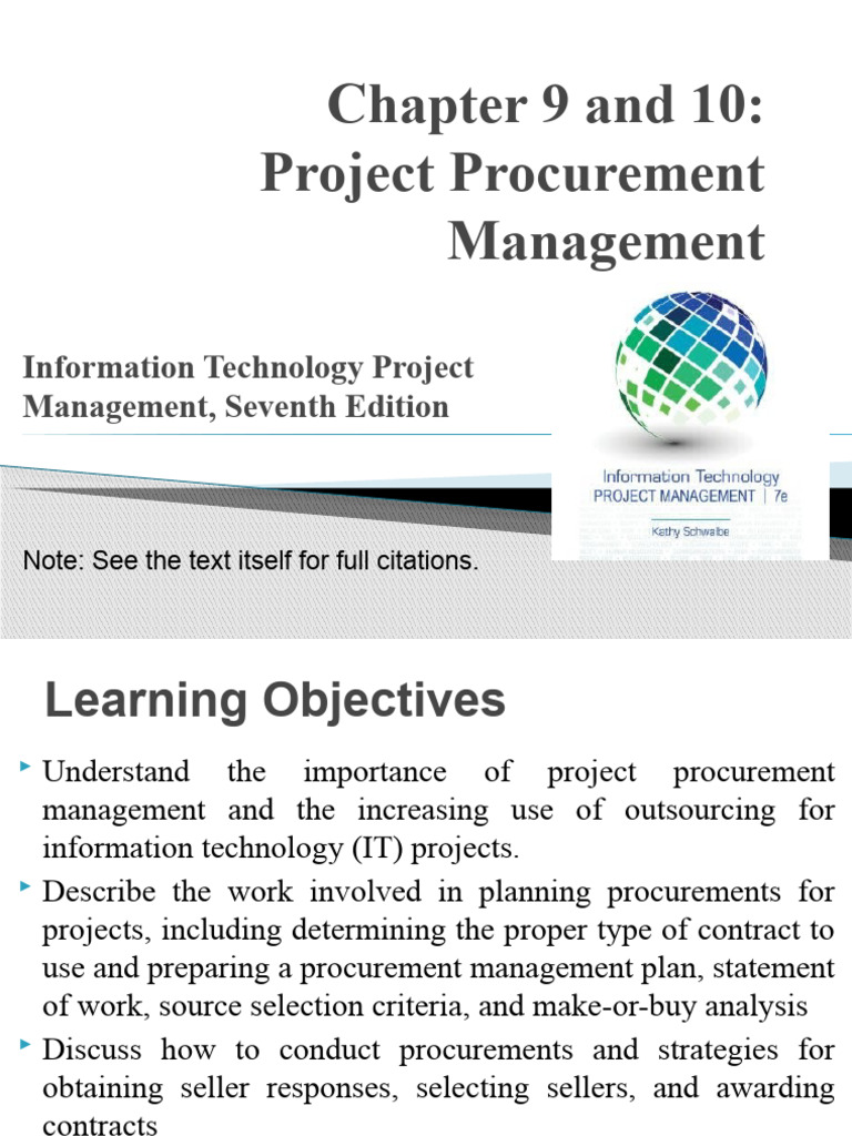 Project Procurement Management | PDF | Procurement | Project Management
