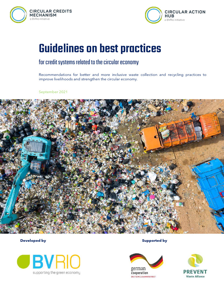 CAH Guidelines on BestPractices | PDF | Recycling | Waste Management