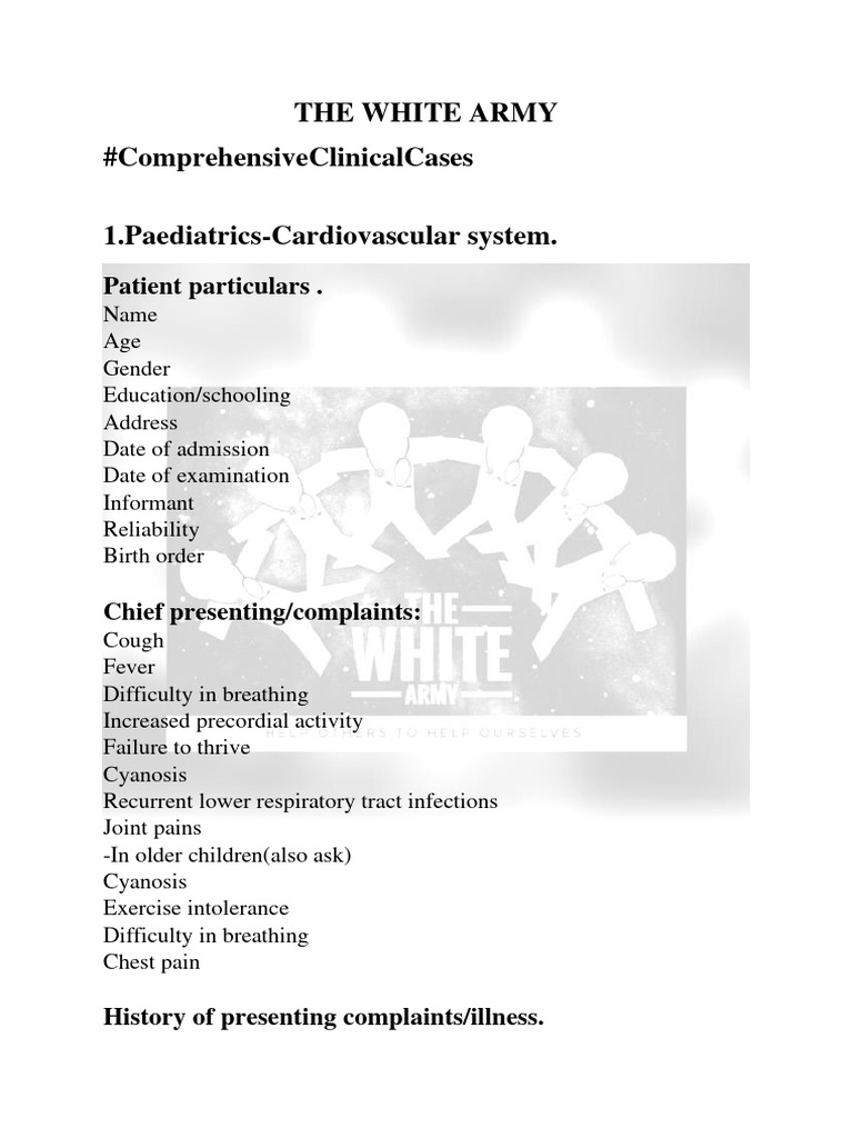 Case Proforma-Pediatrics | PDF | Anatomical Terms Of Motion | Pregnancy