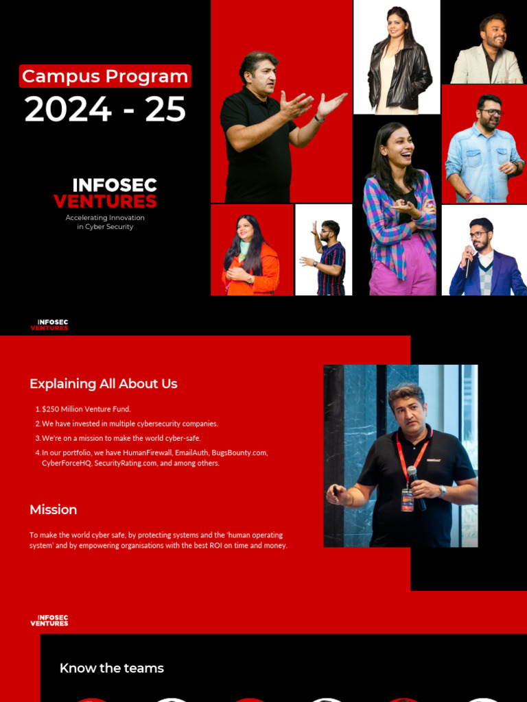 Campus Hiring - Infosec Ventures | PDF