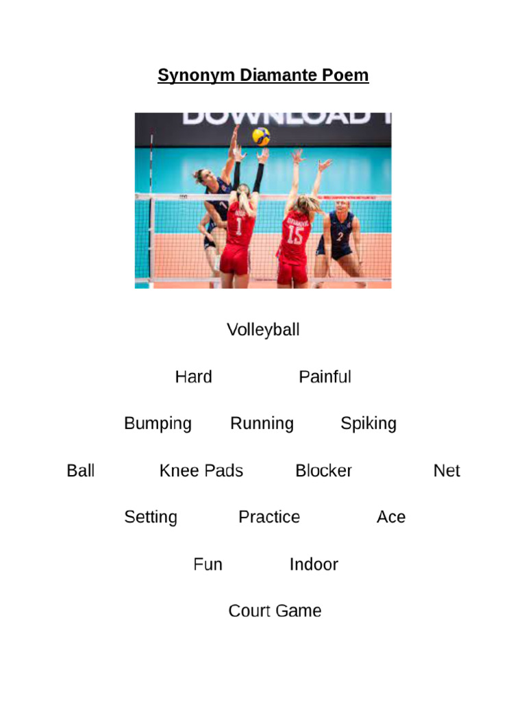 Emma Emerson - Synonym_Antonym Diamante Poem Template - Google Docs | PDF