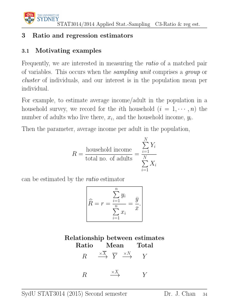 Sur15 3 Sol | PDF | Standard Error | Estimator