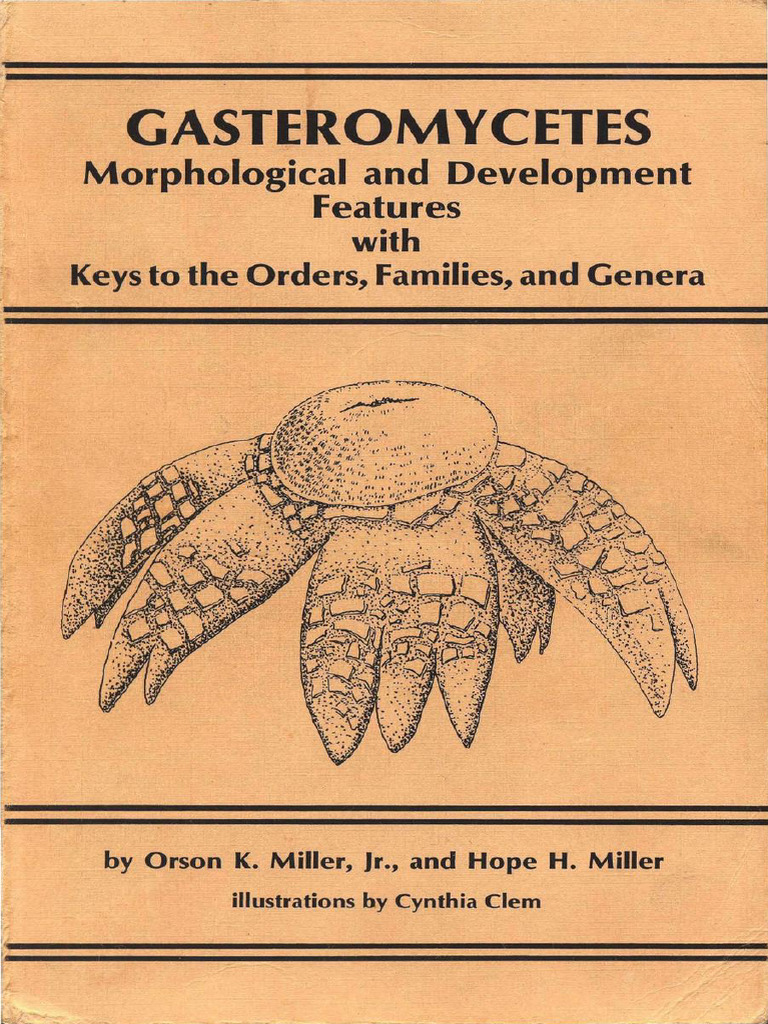 Livro Miller Amp Miller 1988 Gasteromycetes Morphological and ...