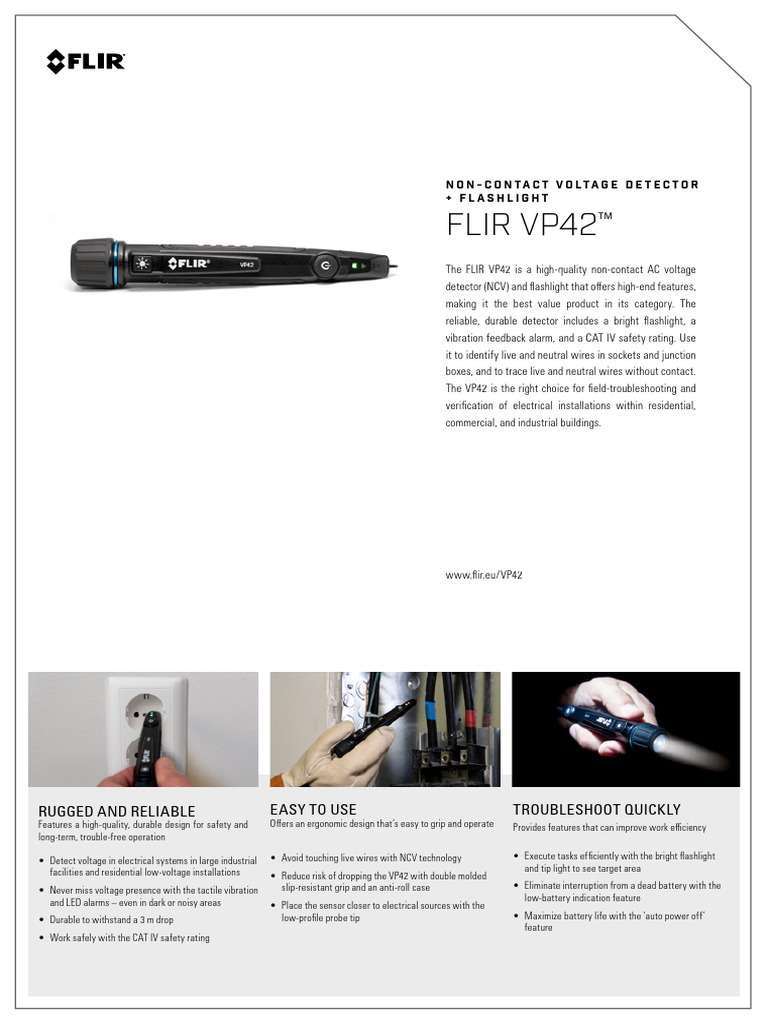 VP42 Eng Tds | PDF | Flashlight | Electrical Engineering