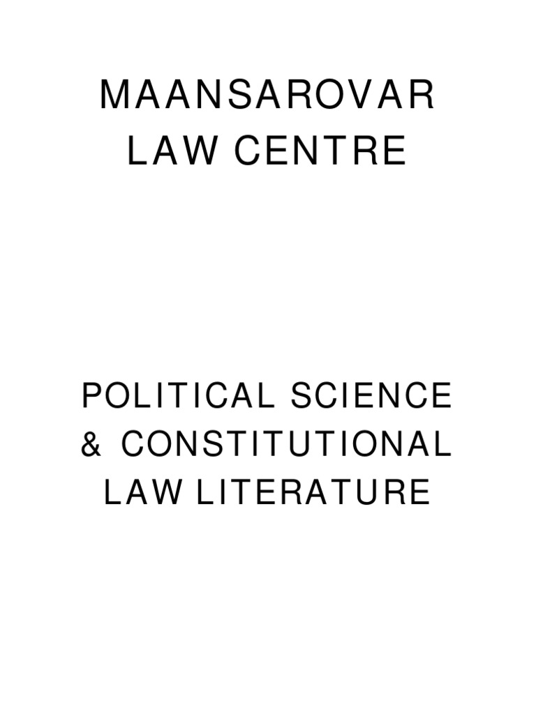 Political Science & Constitutional Law Guide | PDF | Naturalization | Constitution