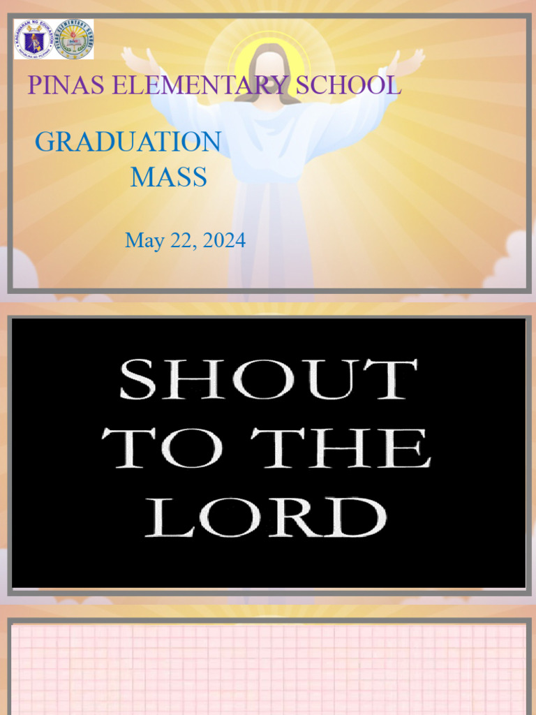 Graduation Mass 2024 | PDF