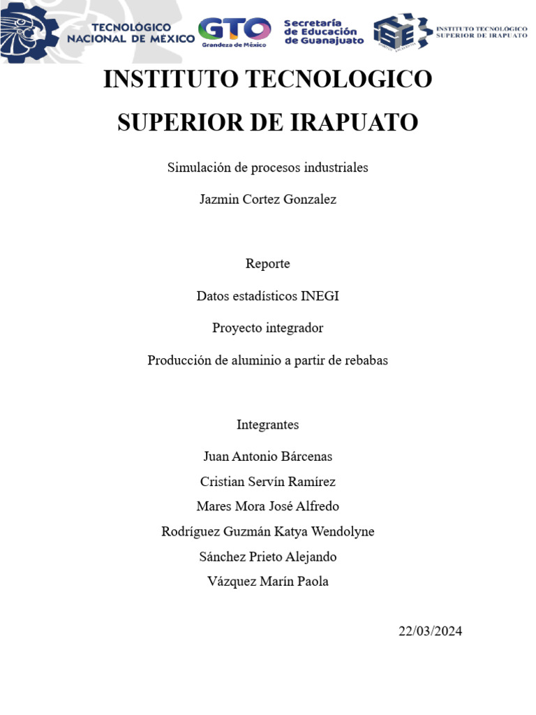 Producción de Aluminio y T-MEC | PDF | Minería | Pequeñas y medianas ...