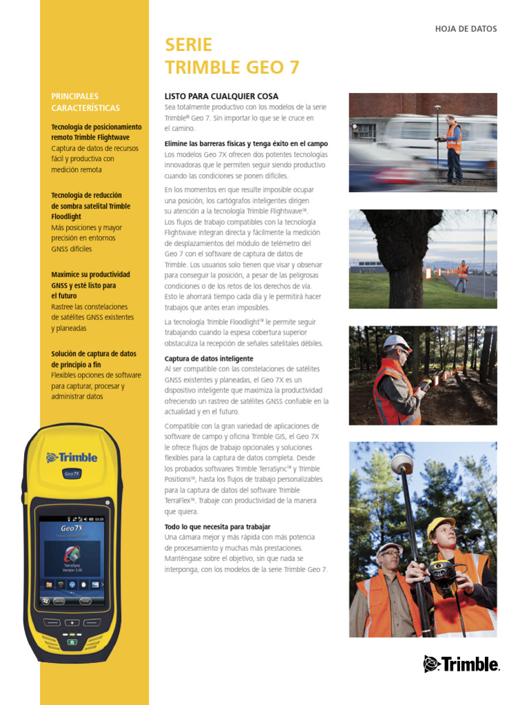 Ficha Tecnica Geo 7 | PDF | Software | Ingeniería Informática