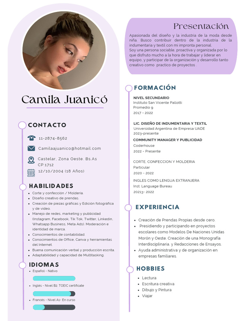 CV Camila Juanicó (1) | PDF