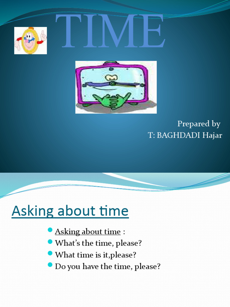 Time-Related Questions and Answers | PDF