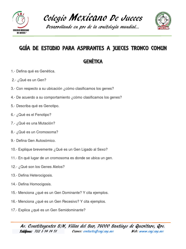 Guía de Estudio para Aspirantes A Jueces Tronco Comun | PDF ...