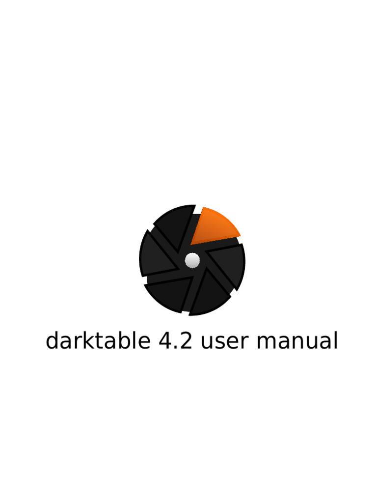 Darktable User Manual | PDF | Color Balance | Raw Image Format