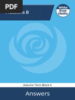 Answers Cambridge Checkpoint Mathematics Practicebook 8 | PDF | Mean | Rectangle