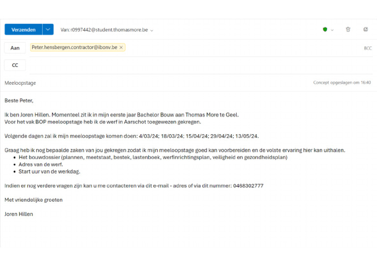 Zakelijke E-Mail | PDF