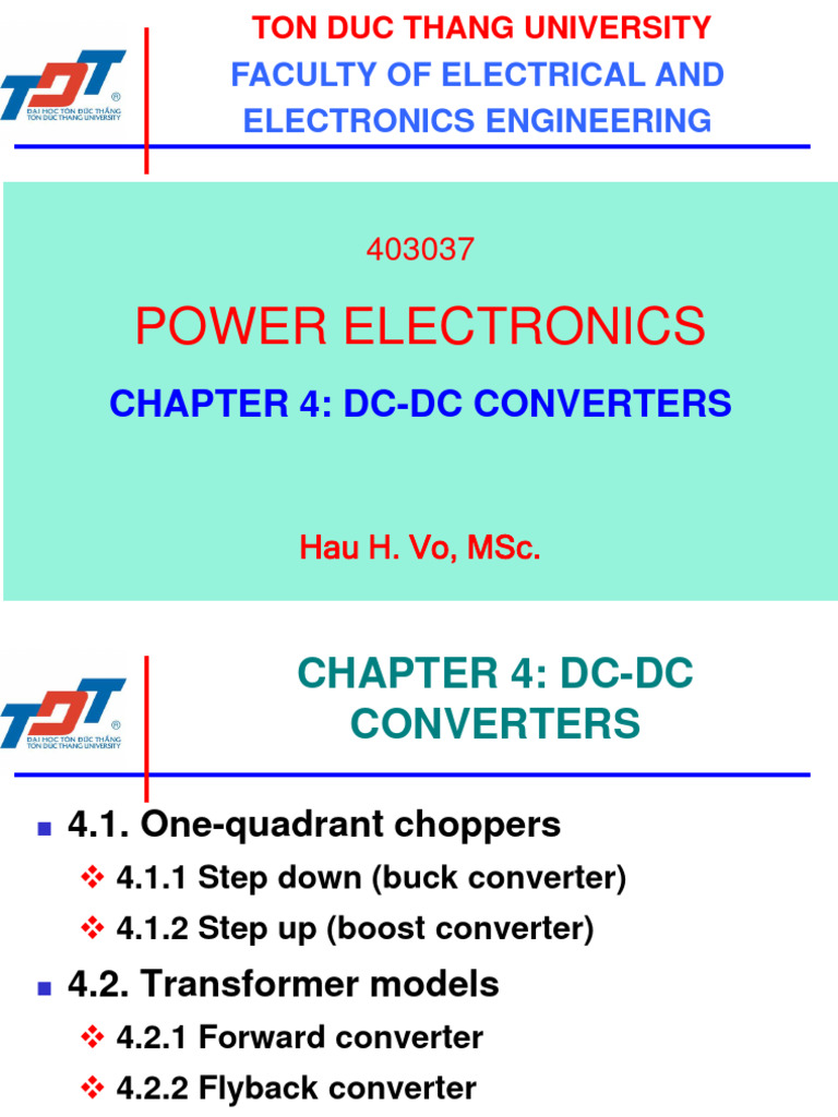 Power Electronics - Chapter 4 | PDF | Power Electronics | Power Engineering