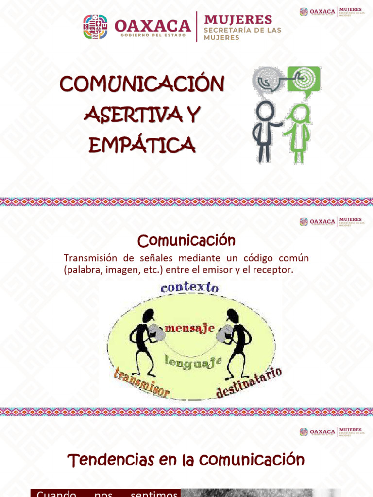 Comunicación Asertiva y Empatica | PDF | Comunicación | Agresión