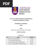 Uitm Cover Page Template | PDF