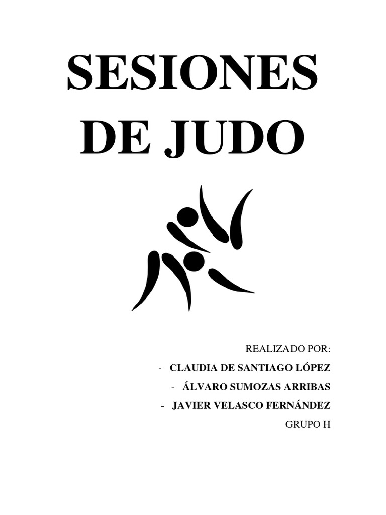 Sesiones Judo | Descargar gratis PDF | Judo | Gendai Budo