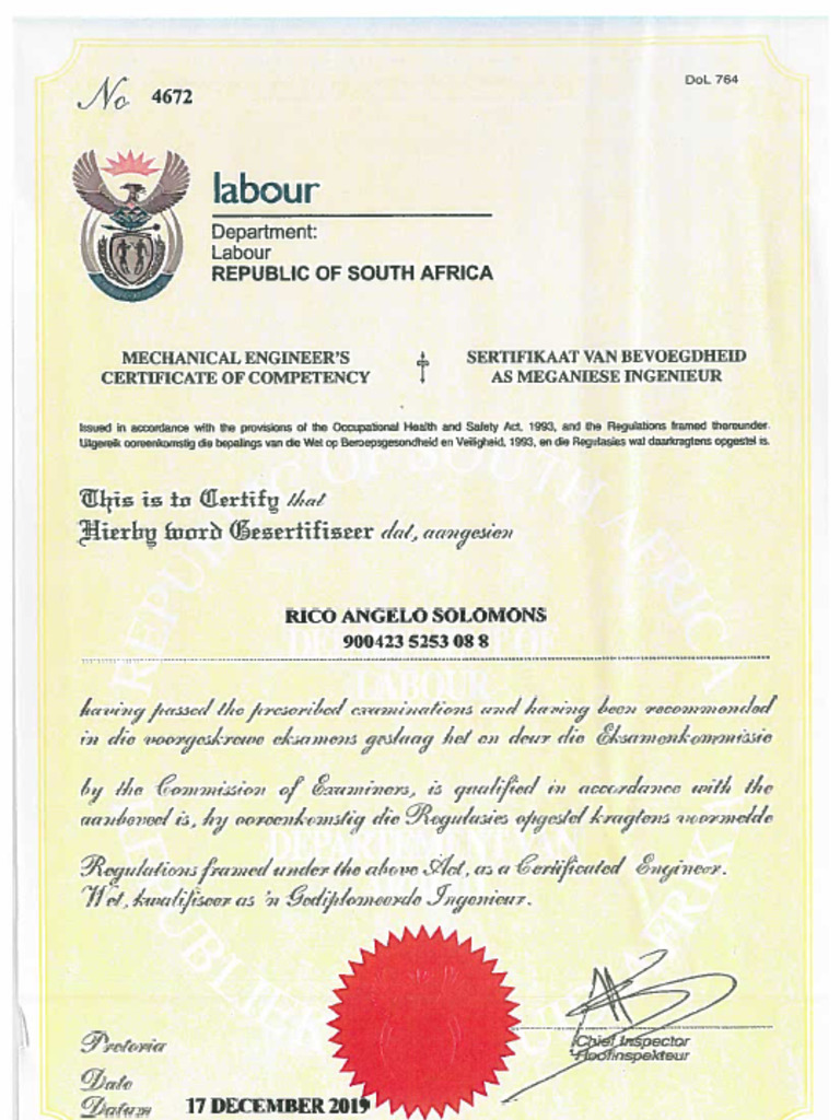 GCC Certificate | PDF