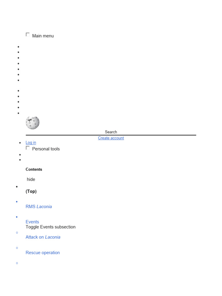Laconia Incident: WWII Maritime Tragedy | PDF | Naval Warfare | Ships