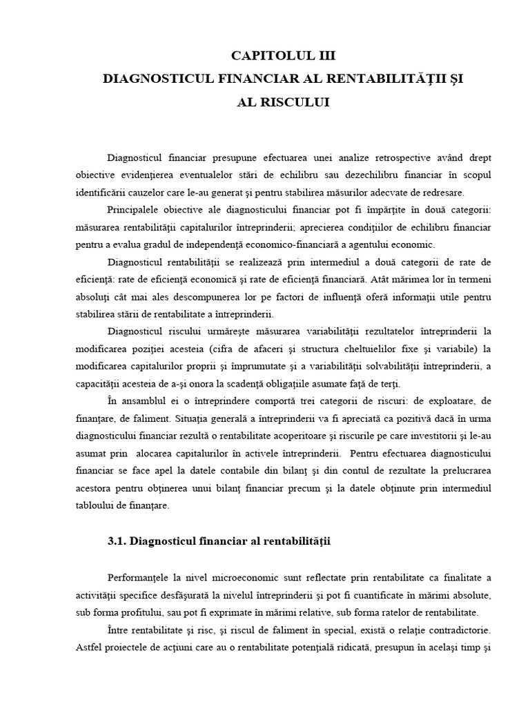 Capitolul Iii | PDF