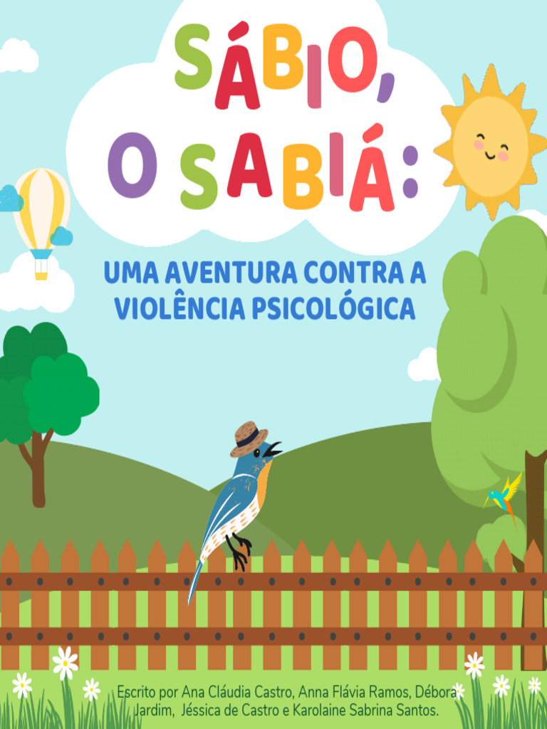 Sábio, o Sabiá Uma Aventura Contra A Violência Psicológica - 20240509 - 154122 - 0000 | PDF | Babá