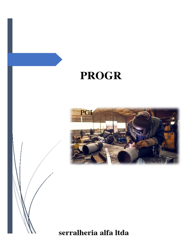PGR 2022 Serralheria Alfa Ltda | PDF | Risco