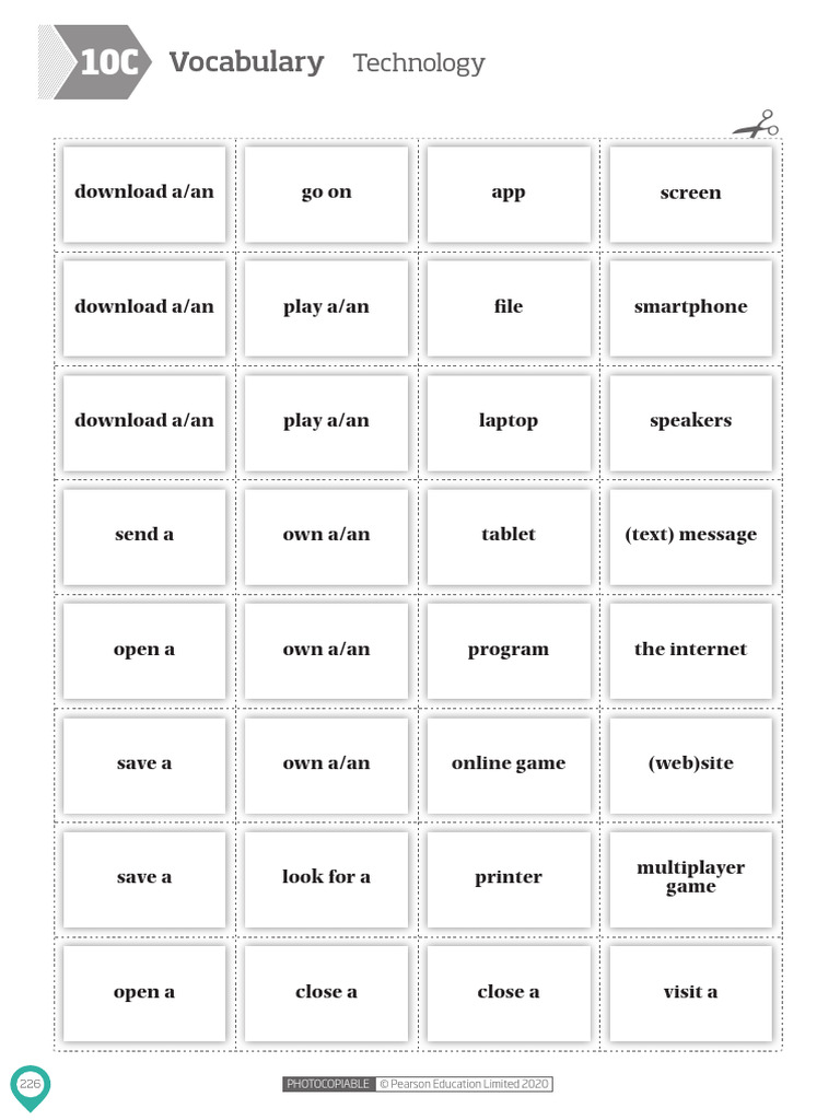 Technology Words - Resource | PDF
