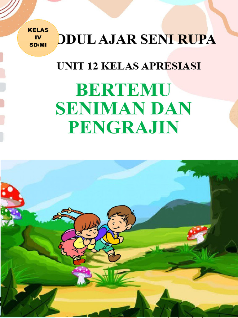 Contoh Format Modul Ajar Seni Rupa | PDF