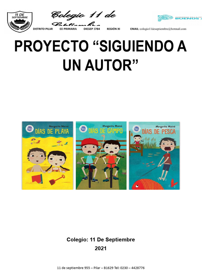 Proyecto de Lectura - Segundo | PDF | Evaluación | Escritura