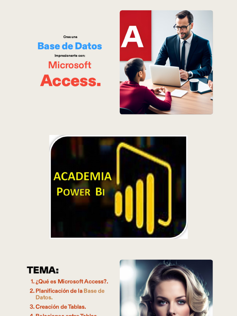 2 Crea Una Base de Datos Impresionante Con Microsoft Access. | PDF | Bases de datos | Microsoft