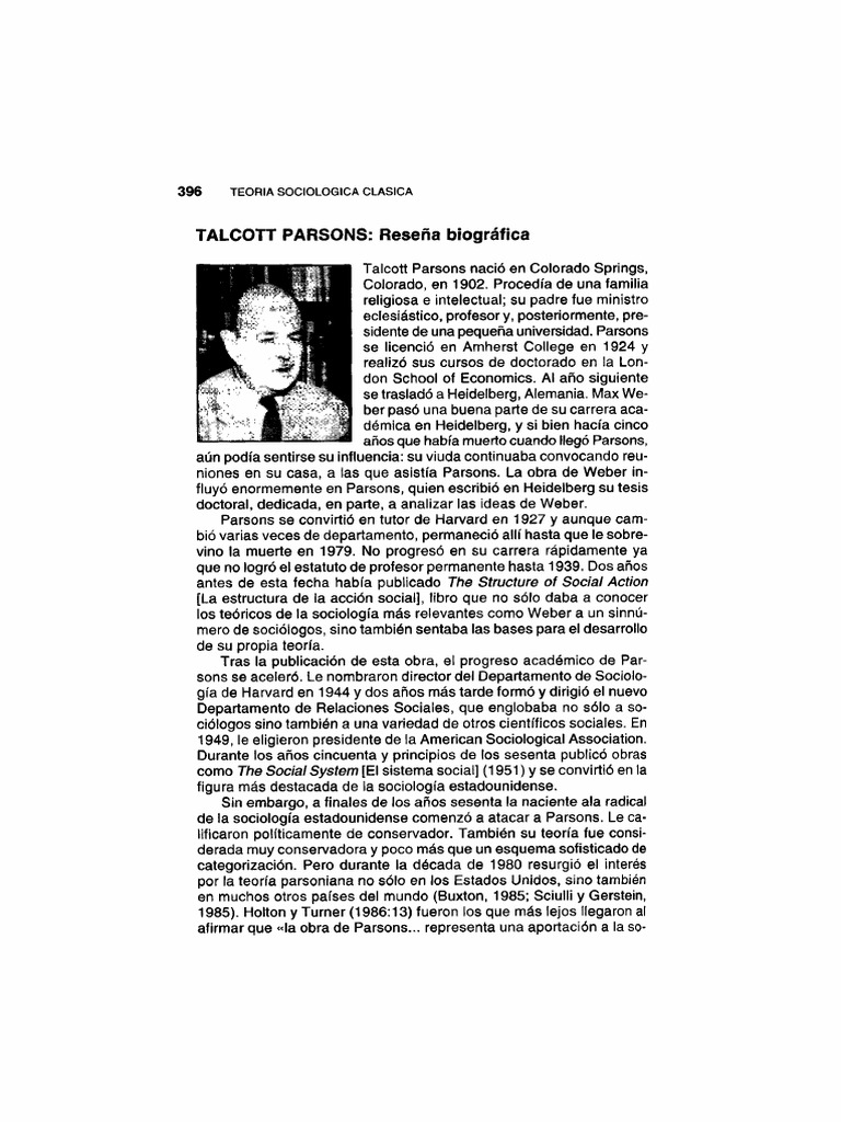 Parson Biografía | PDF