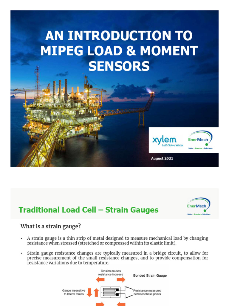 Load & Moment Sensors Course Presentation | PDF | Electrical Resistance ...