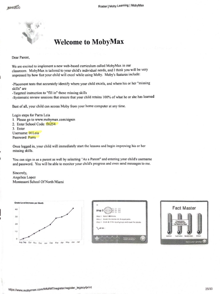 Moby Max and Books | PDF