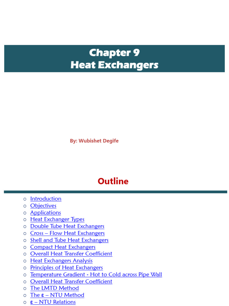 Heat Exchangers: Types and Analysis | PDF | Heat Exchanger | Heat Transfer
