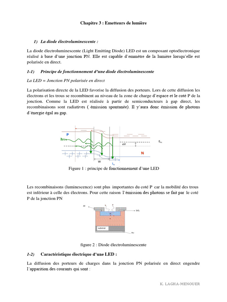 Chapitre 3 Boum Envoye | PDF | Laser | Diode laser