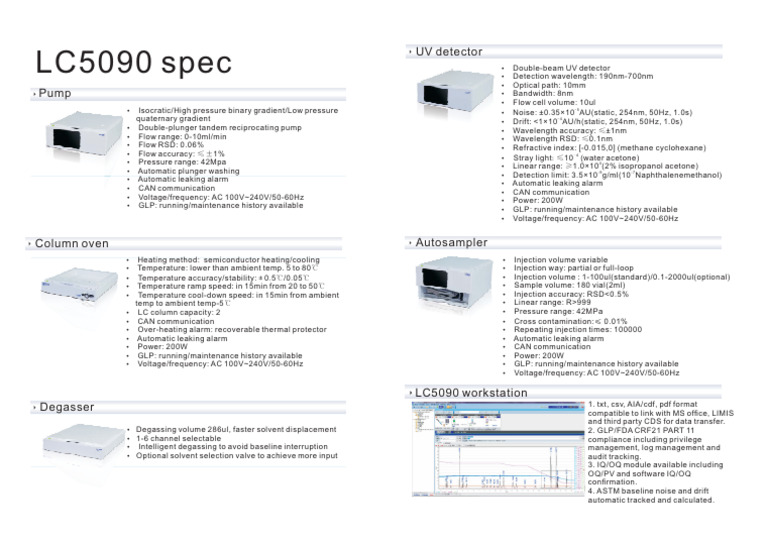 HPLC System | PDF | High Performance Liquid Chromatography | Electrical Engineering