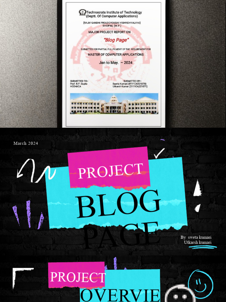 Pink and Black Doodle Scribble Project Proposal Presentation | PDF ...