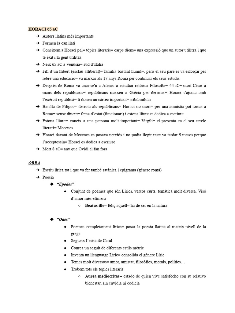 HORACI 65 Ac | PDF
