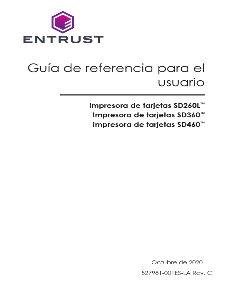 sd260sd360sd460 User Reference Guide - Es | PDF | Impresora ...