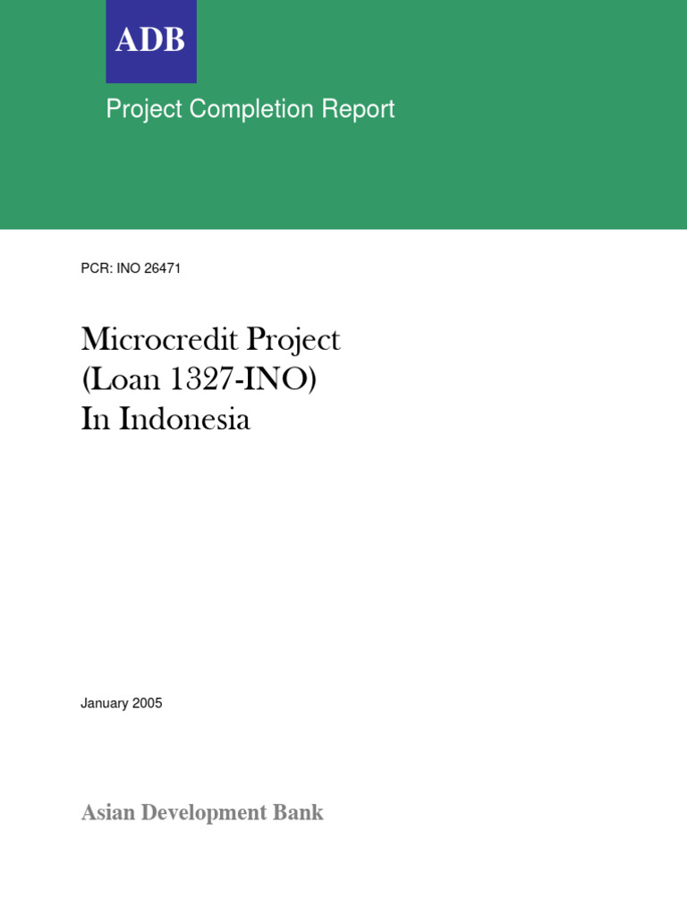 microfinance | PDF | Microfinance | Interest