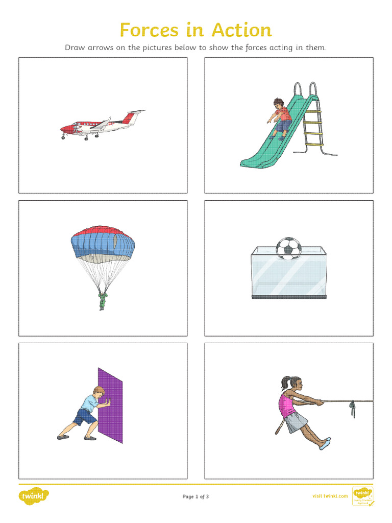 t2 S 193 Labelling Forces Activity Sheet Ver 2 | PDF