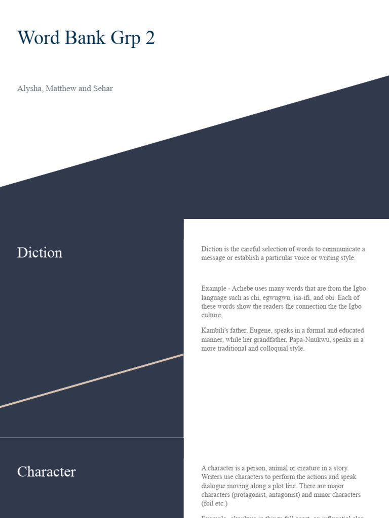 English Word Bank | PDF