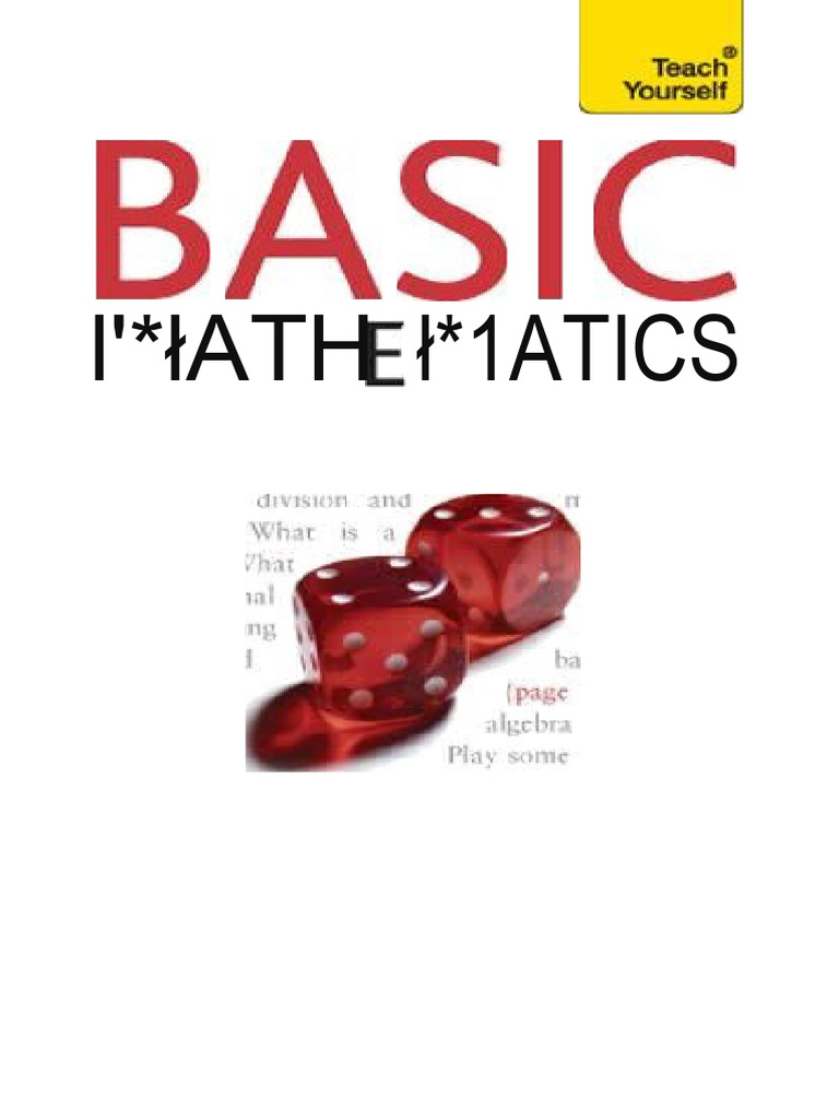 Basic Mathematics A Teach Yourself Guide | PDF | Mathematics | Percentage