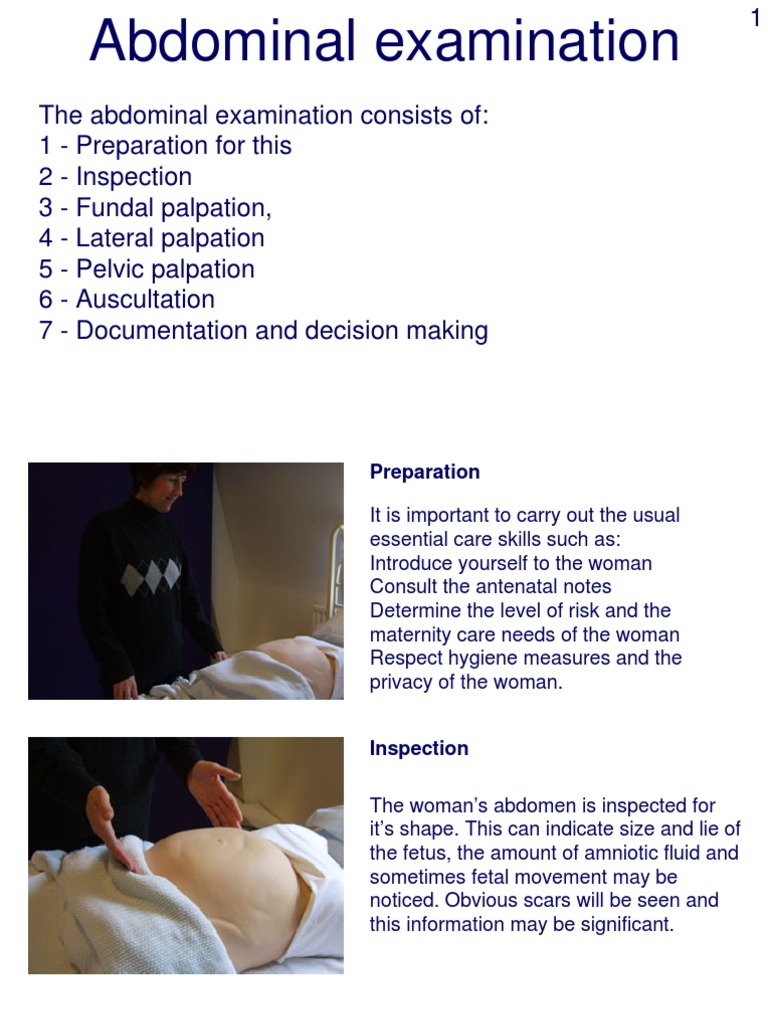 Abdominal Girth Assessment